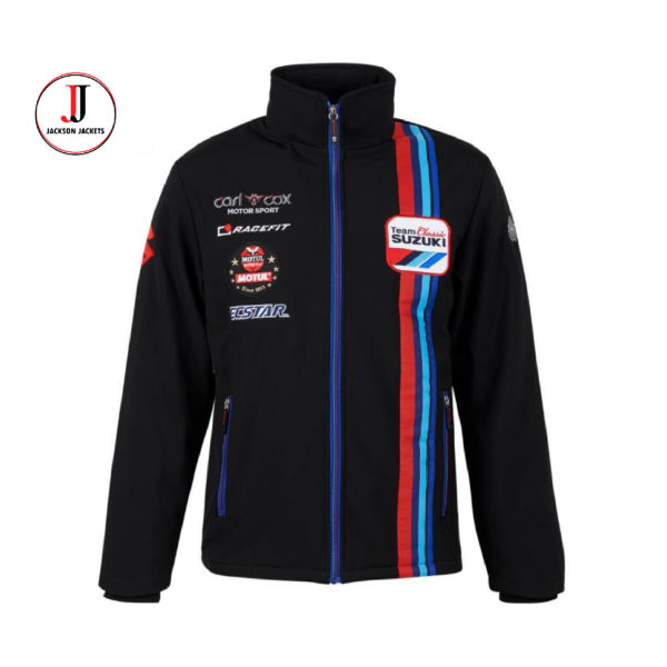 Genuine Classic Team Suzuki Motorcycle Soft Shell Jacket – Jackson Jackets